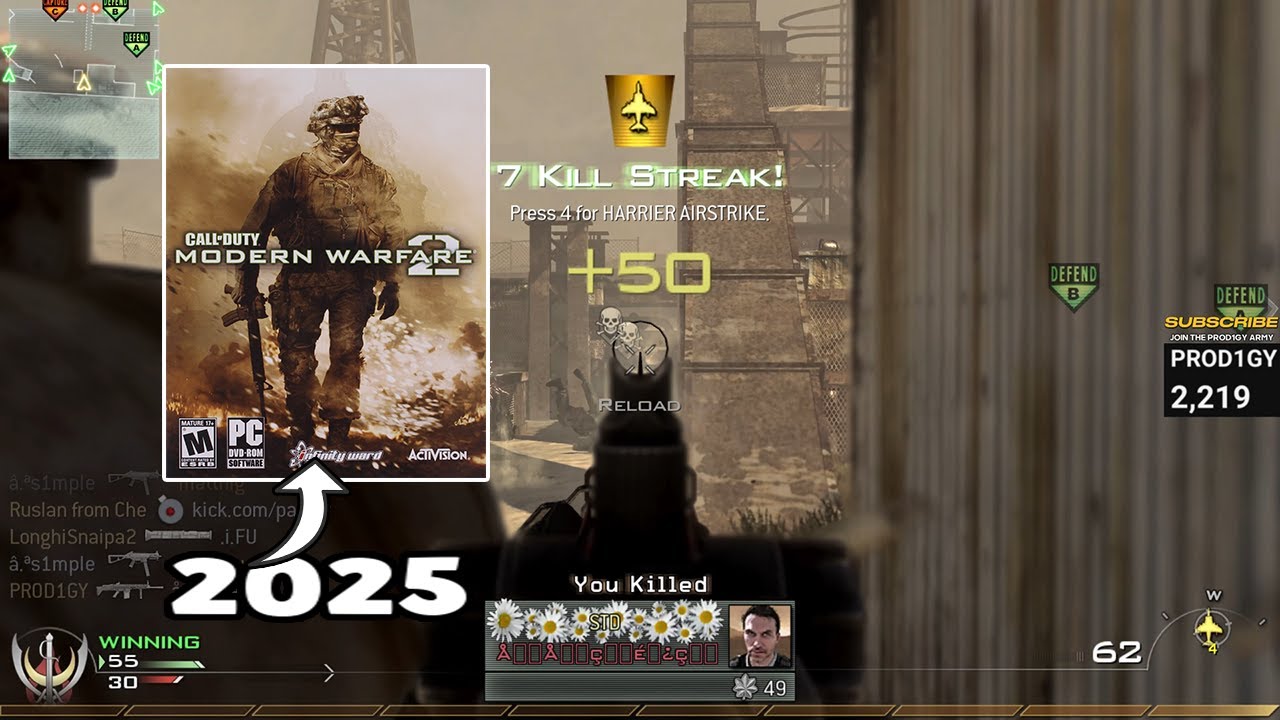 MW2 In 2025 Is EASY:"SLAYING W/UMP45 & SCAR SILENCED" NUKE ON RUST DOM ...