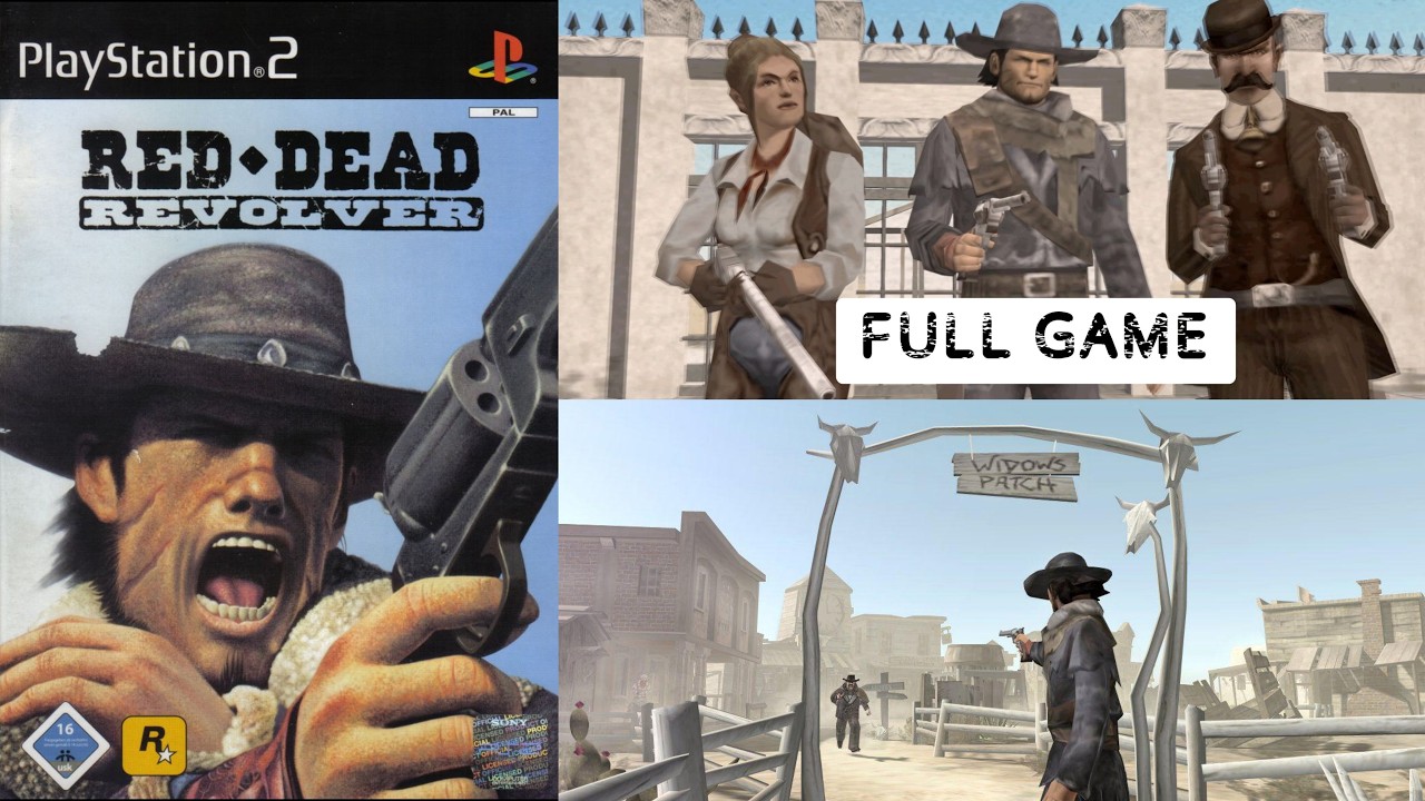 RED DEAD REVOLVER (PS2) LONGPLAY FULL GAMEPLAY WALKTHROUGH - YouTube