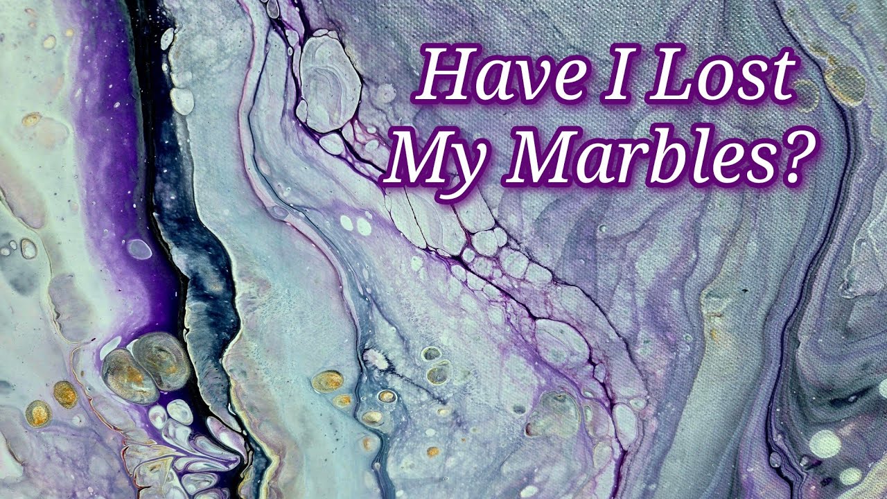 Beautiful Marbled Effects Made Easy with Paint Pouring Techniques - YouTube