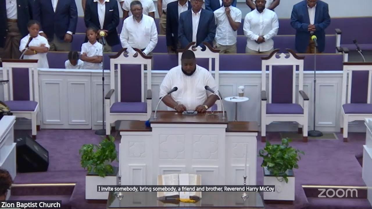 Zion Baptist Church Zoom Meeting - YouTube