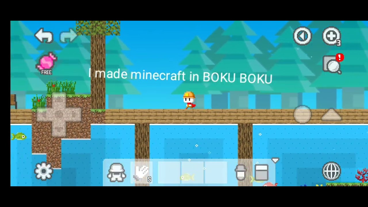 I made minecraft in BOKU BOKU! - YouTube