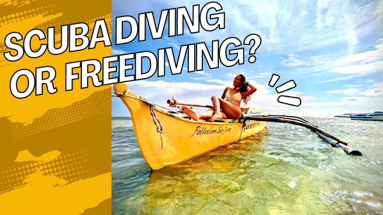 Foreigners, Scuba Diving Or Freediving, Which One Should You Try When In Philippines - YouTube