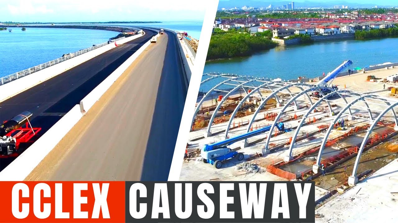 CCLEX CAUSEWAY: UNBELIEVABLE PROGRESS CEBU-CORDOVA BRIDGE (LONGEST PH ...