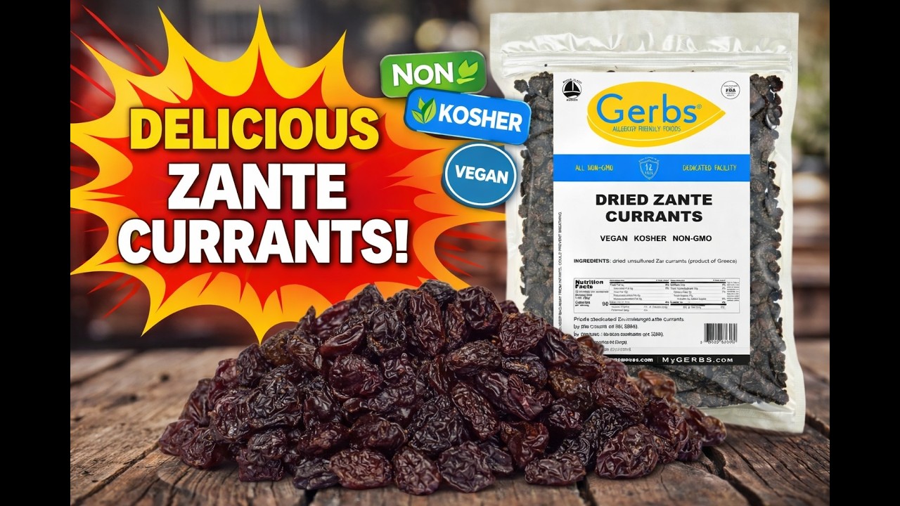 The Ancient Greek Superfruit? No Sugar Added Zante Currants - YouTube