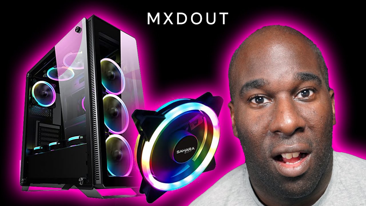 Sahara Gaming C500B RGB Case Build! - [mxdout] - YouTube