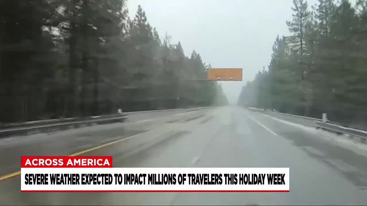Severe weather expected to impact millions of travelers this holiday ...