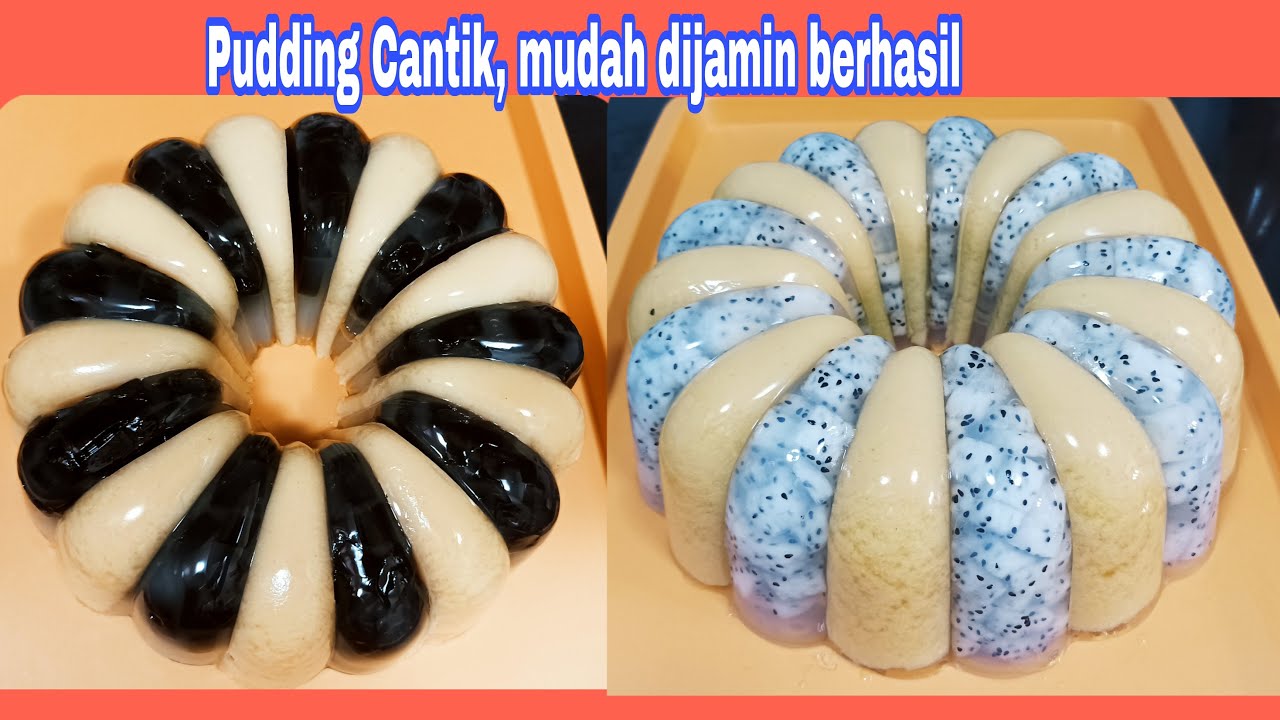 Pudding cantik ekonomis, Mudah dijamin berhasil, Cocok untuk takzil ...