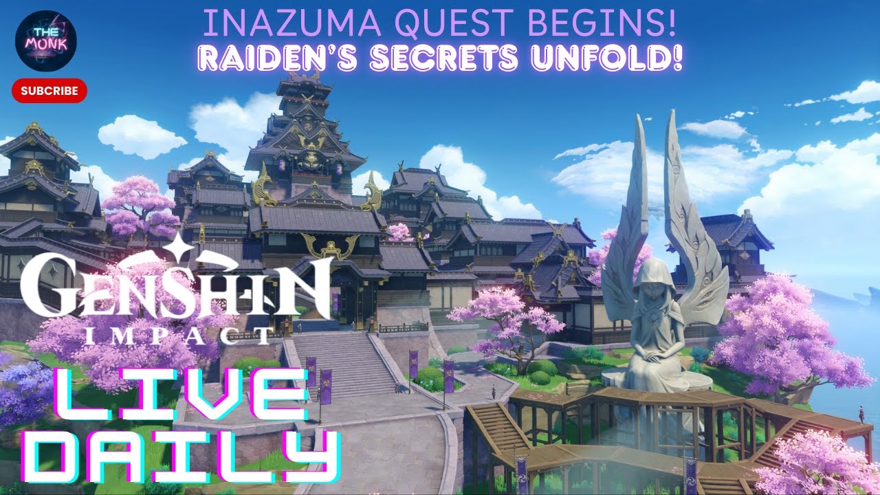 Live Inazuma Arc ⚡ First Time in Raiden's Nation! | Archon quests ...