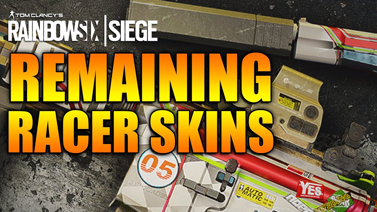 Rainbow Six Siege - In Depth: REMAINING RACER SKINS - JTF2/NAVY SEALS ...