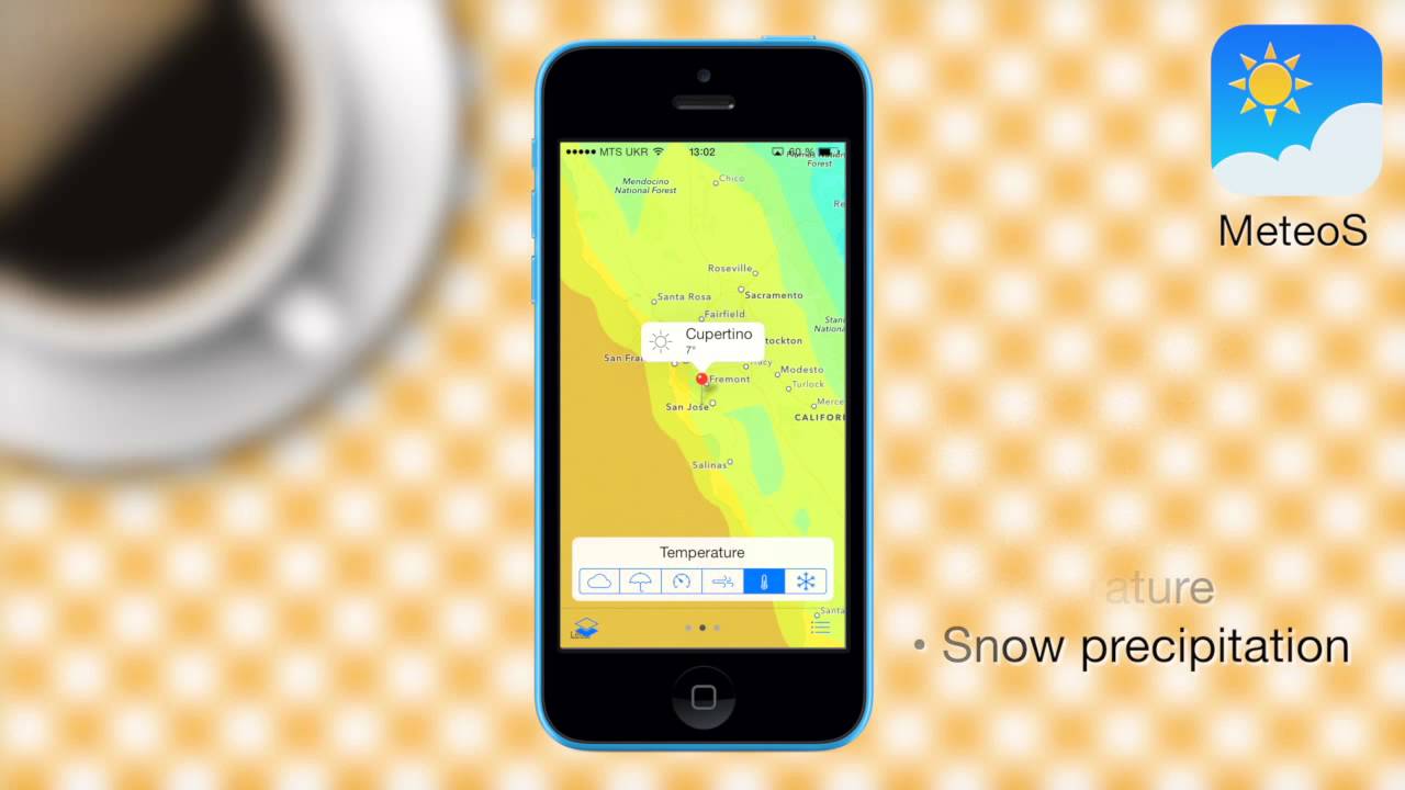 MeteoS 3 - Eye catching, intuitive, detailed weather app for iOS - YouTube