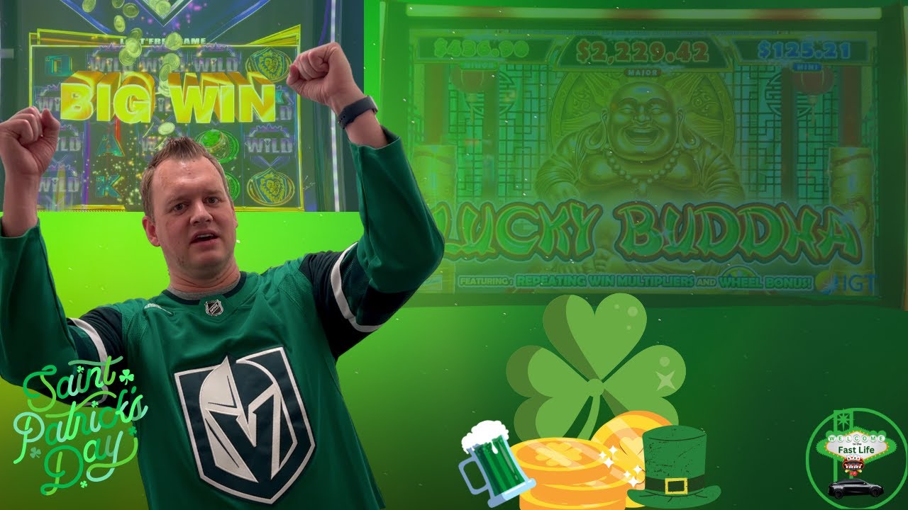 LUCKY CHARM!! Gambling on St. Patricks Day!! ☘️🌈☘️🌈☘️ - YouTube