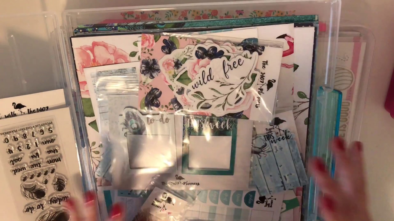 Planner Kit Storage! - YouTube