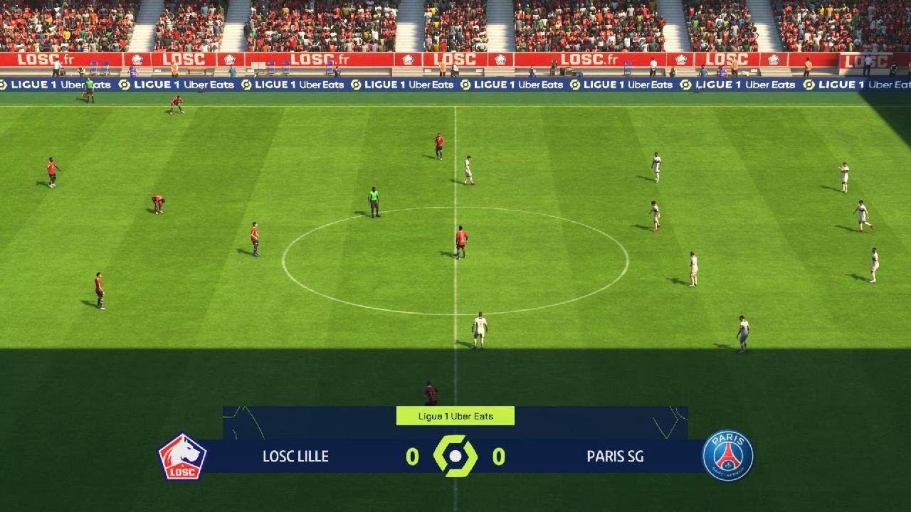 LOSC vs PSG ligue 1 : 23/24 - YouTube