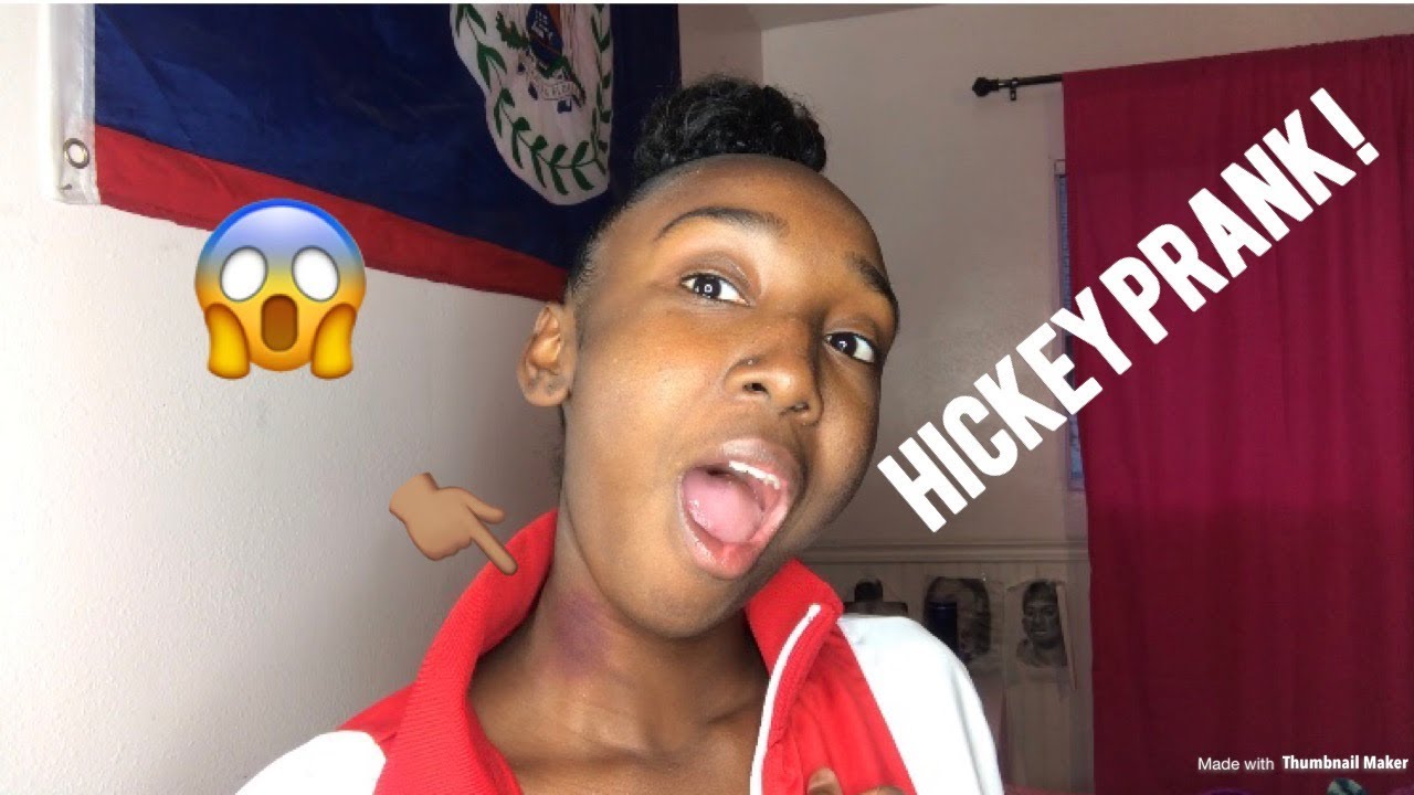 HICKEY PRANK ON BOYFRIEND !! 😂 (GET MAD) - YouTube