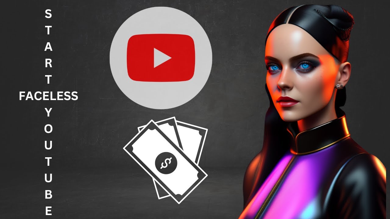 how to make faceless youtube chanel in 2 minute - YouTube