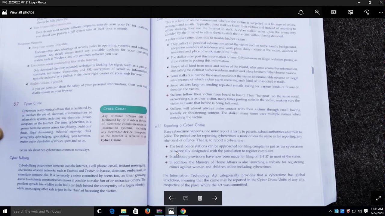 Class-9 Lesson 6 Cyber Safety Part-4 - YouTube