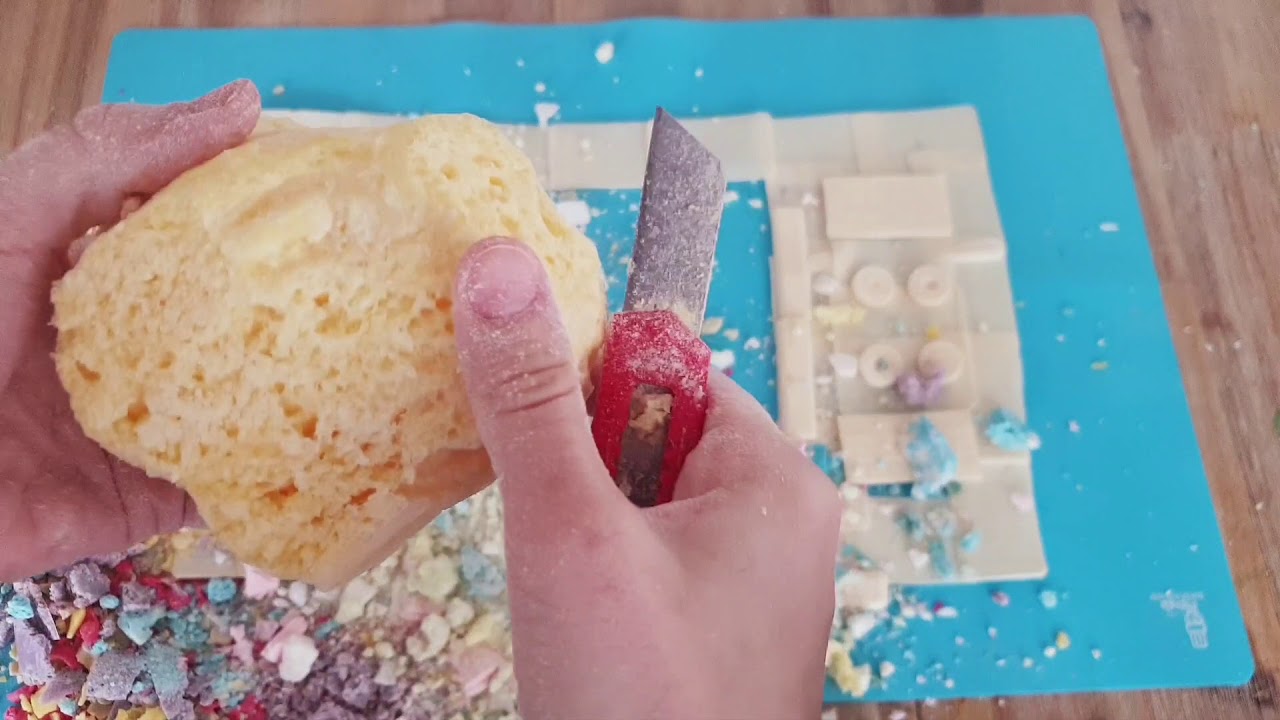 microwaved soap in a soap microwave. - YouTube