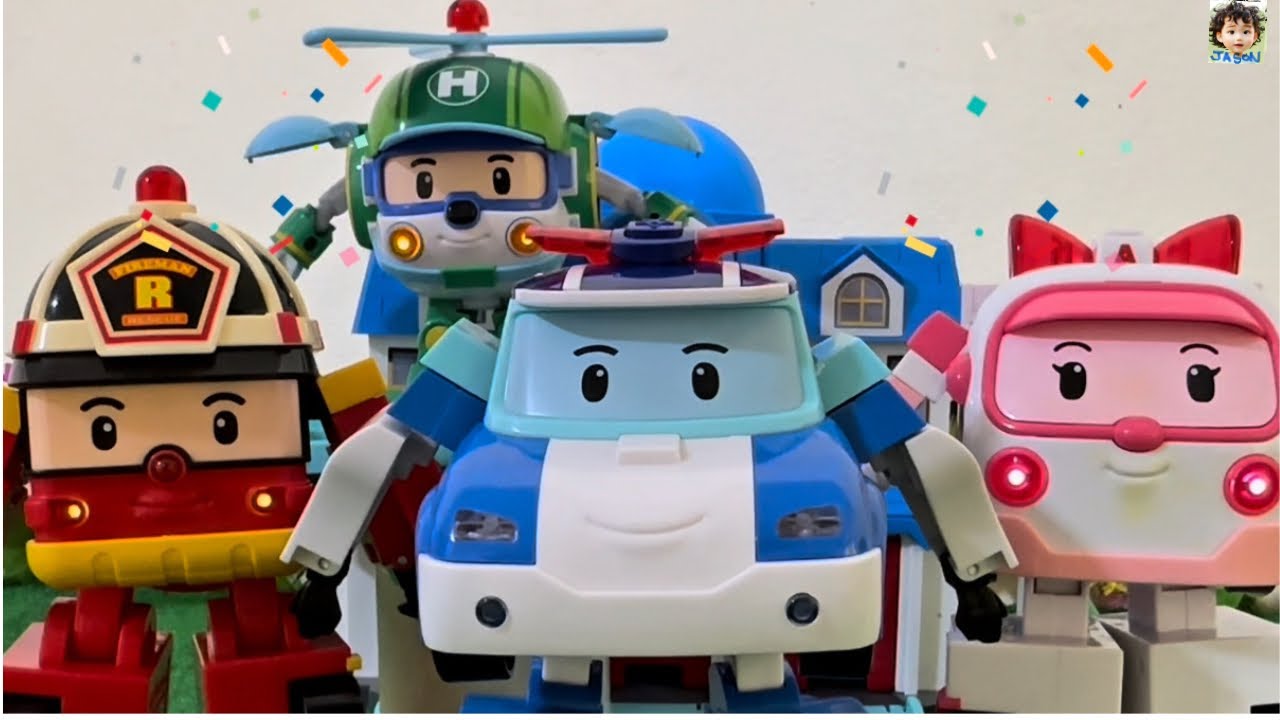 Robocar Poli Rescue Team - Episode #3 | Save Mini from the Monster ...