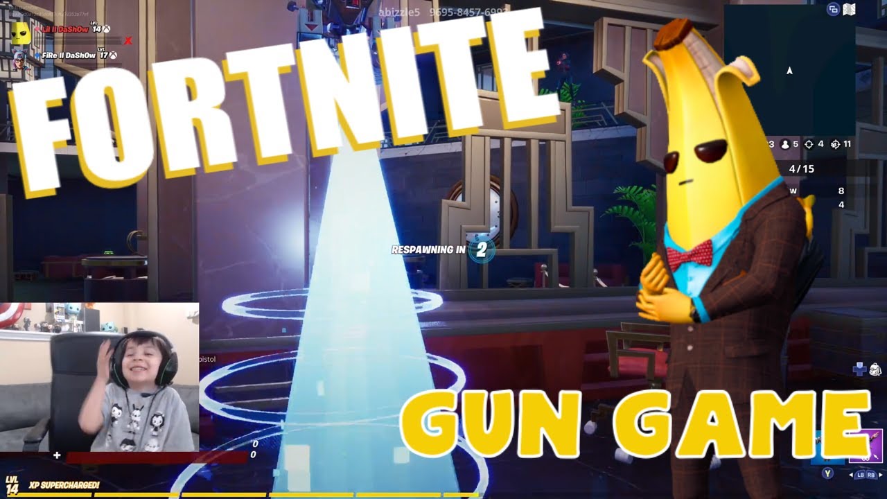Fortnite Bank Gun Game - YouTube