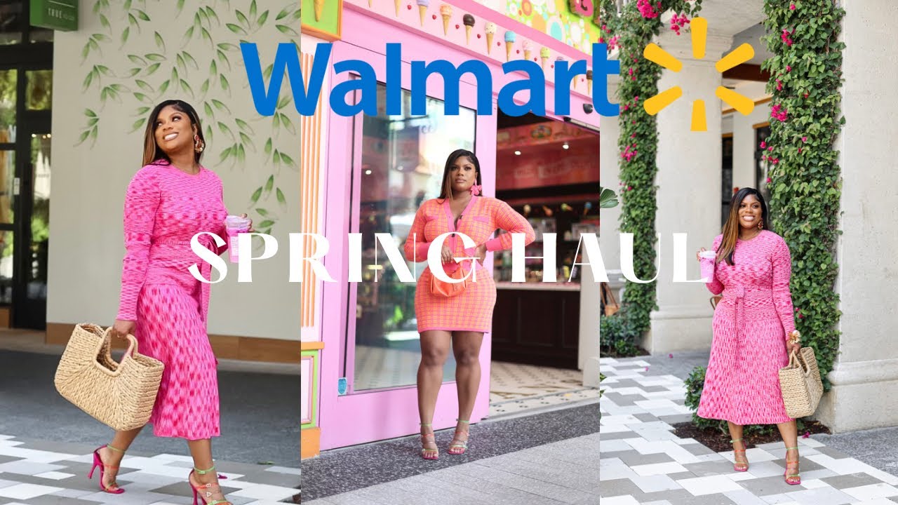 Walmart Spring Fashion Haul - YouTube
