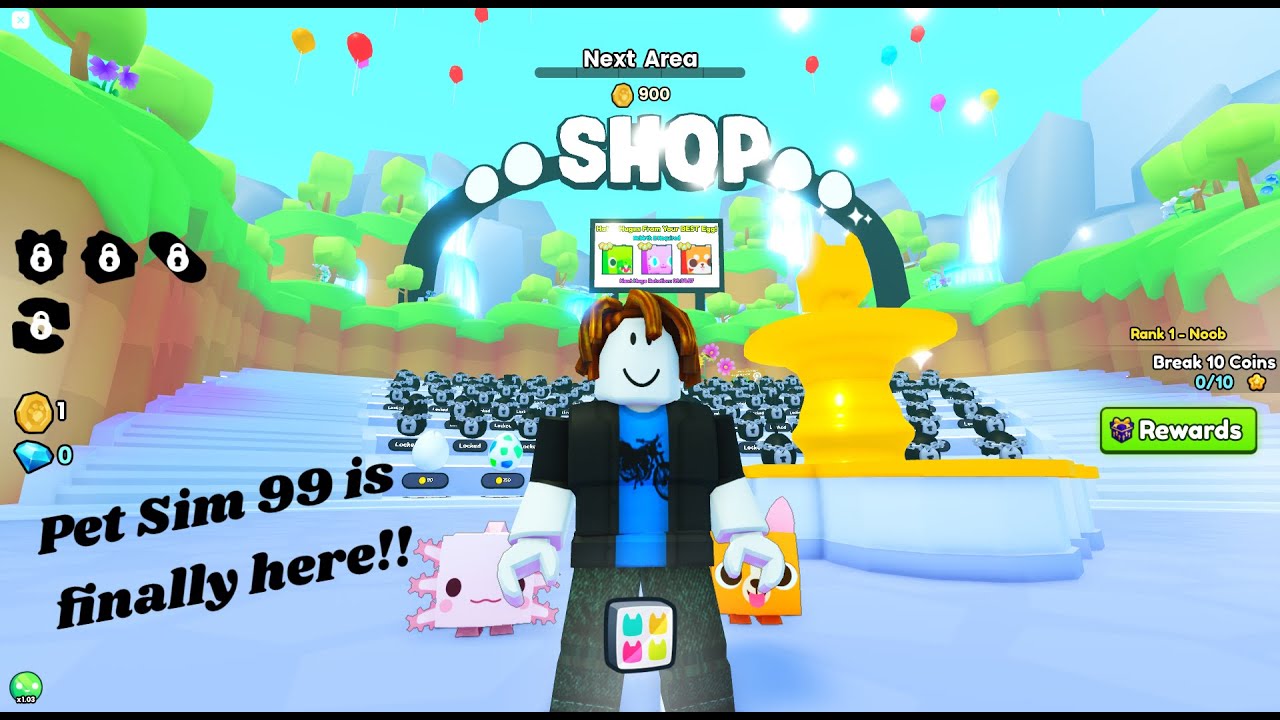 PET SIM 99 IS FINALLY HERE!!!!!! - YouTube
