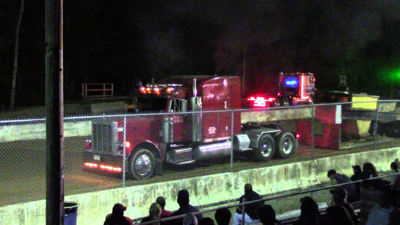 Listie PA Thunder in the Hollow 7-12-13 Hot Semi Truck Pull Tim Stahl ...