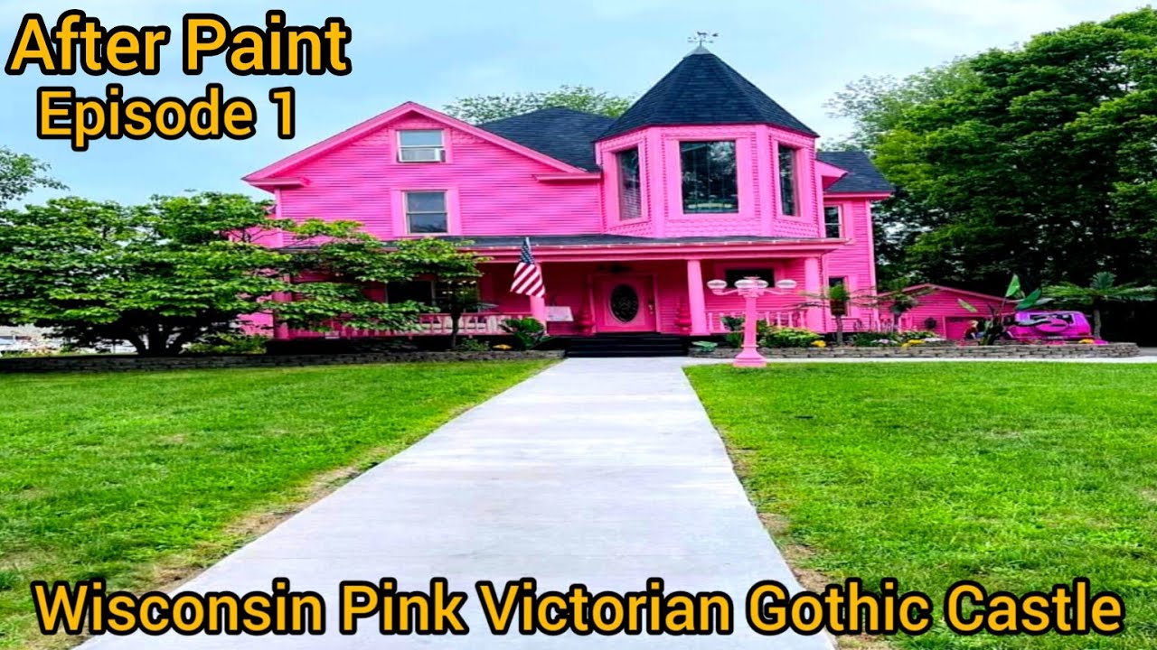 Wisconsin Barbie House For Sale | Victorian Pink House For Sale ...