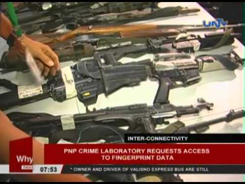 PNP Crime Laboratory request access to fingerprint data - YouTube