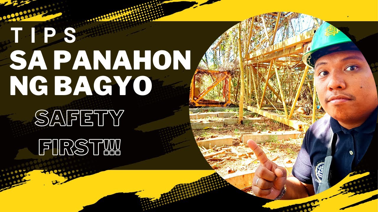 SAFETY TIPS SA PANAHON NG BAGYO - YouTube