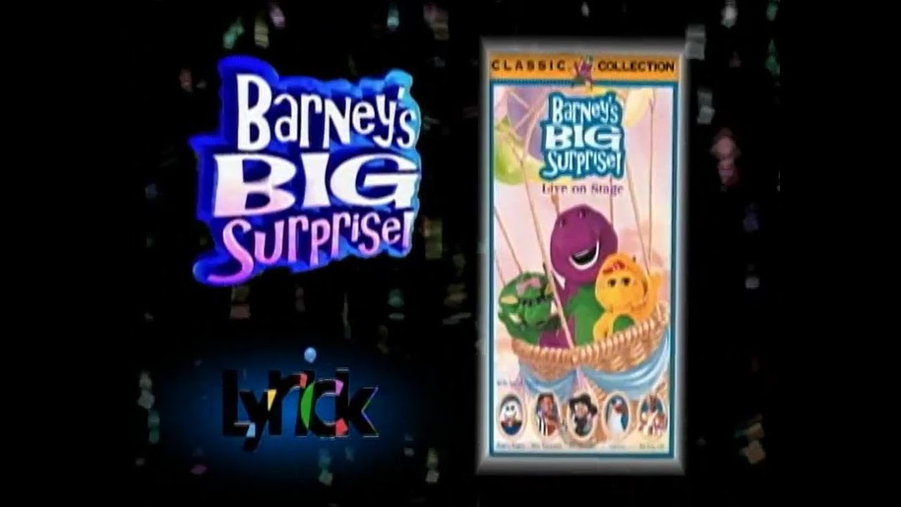 Barney - Barney's Big Surprise (1998 VHS Rip) - YouTube