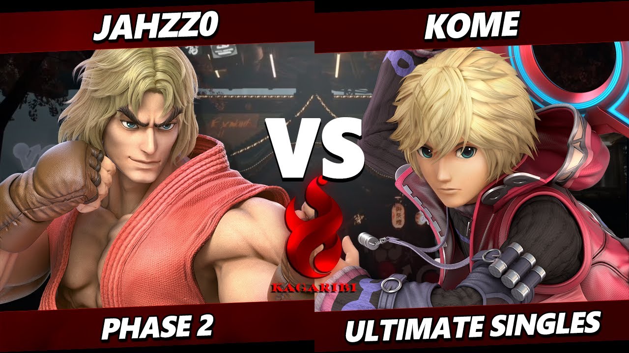 Kagaribi 13 - Jahzz0 (Ken) Vs. kome (Shulk) Smash Ultimate - SSBU - YouTube
