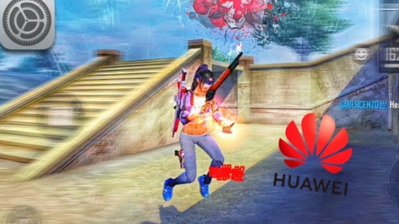 FREE FIRE huawei y7 prime 2019 👾 - YouTube