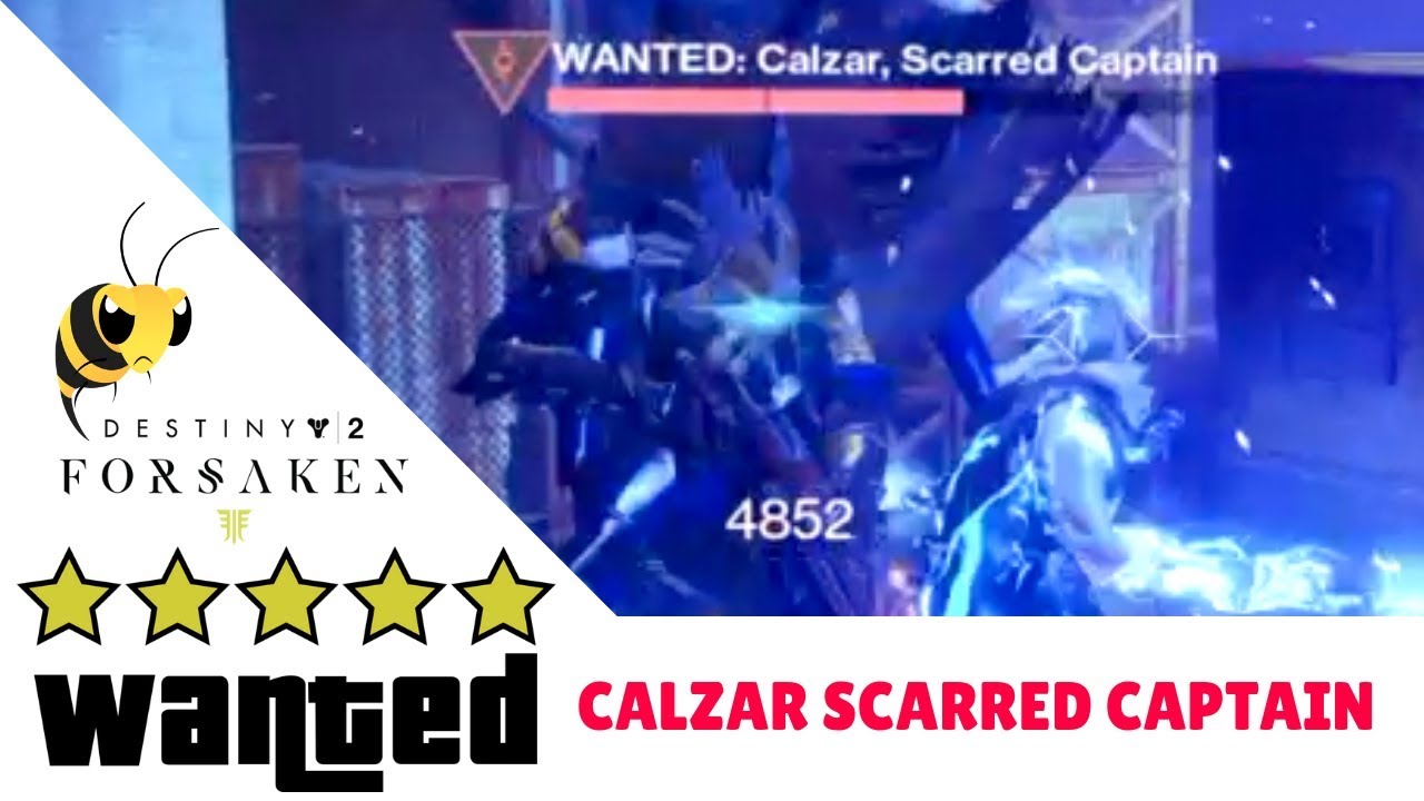 CALZAR SCARRED CAPTAIN - Destiny 2 Forsaken WANTED BARON LOCATION GUIDE ...