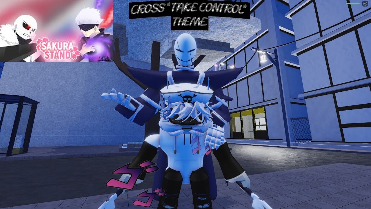(roblox sakura stand) cross *take control* theme - YouTube
