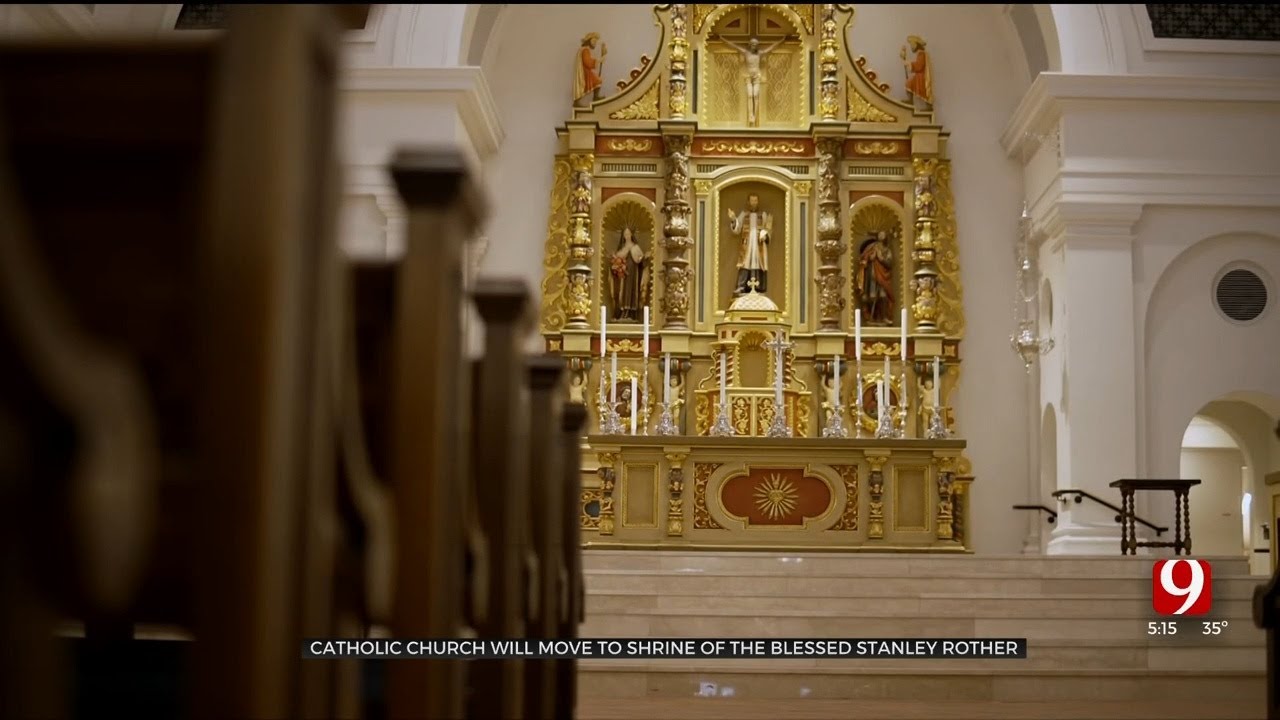 OKC's New Shrine Means Closing Nearly 100-Year-Old Parish - YouTube