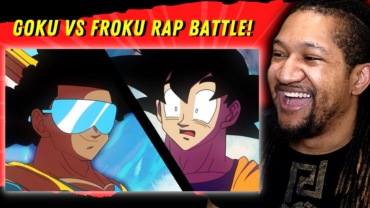 THE WOCK TO POLAND BAR WAS HARD | Reaction to Goku vs FROKU Rap Battle ...
