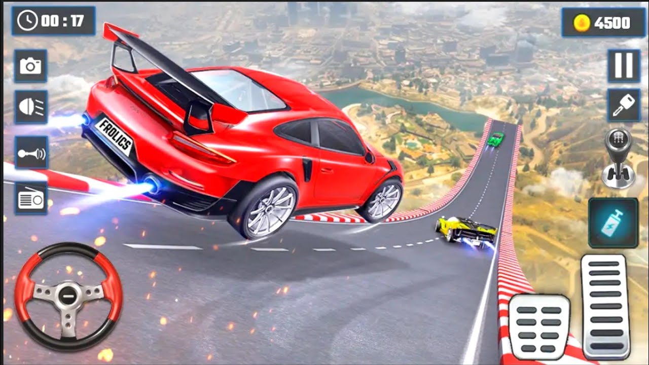 Mega Ramp Car Stunt | Ramp Car Multiplayer Stunt - Car Racing Game ...
