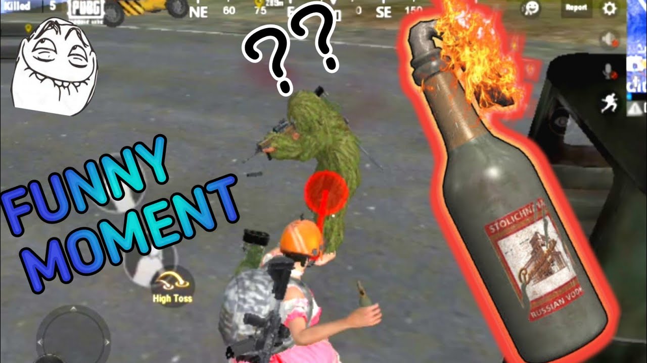 PUBG solo vs squad || molocove cocktail || pubg lite funny moments ...