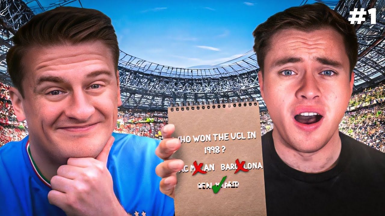 The Ultimate Football Quiz Gameshow vs @LukePingu! Pitchside Pursuit ...
