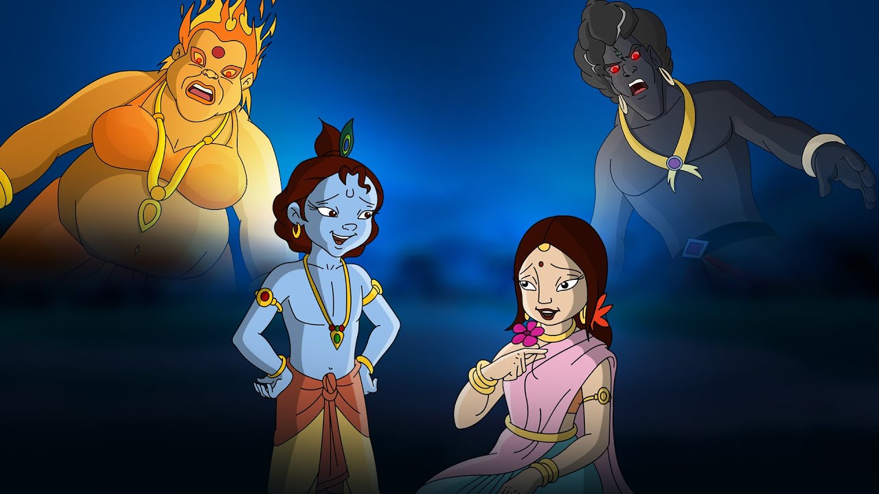 Krishna The Great - Rakshashi Ka Hamla | Hindi Cartoons For Kids ...