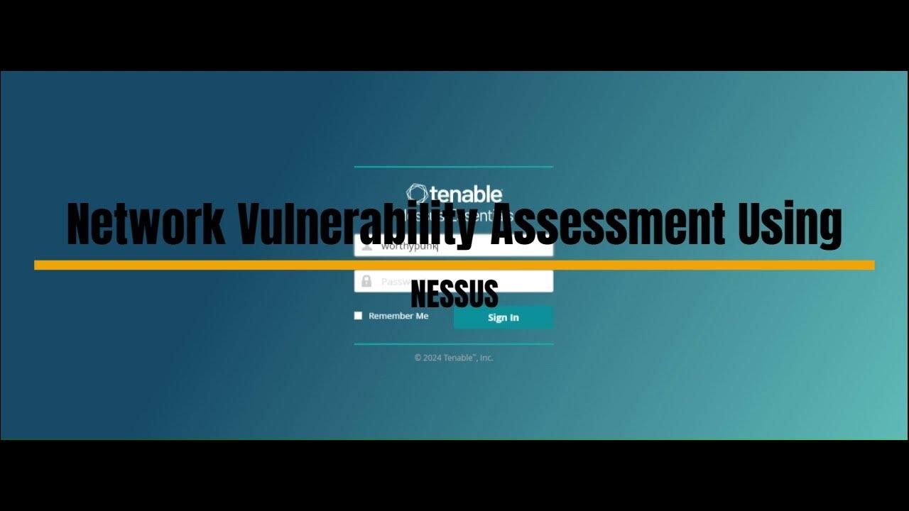 Network Vulnerability Assessment Using NESSUS!!!! - YouTube