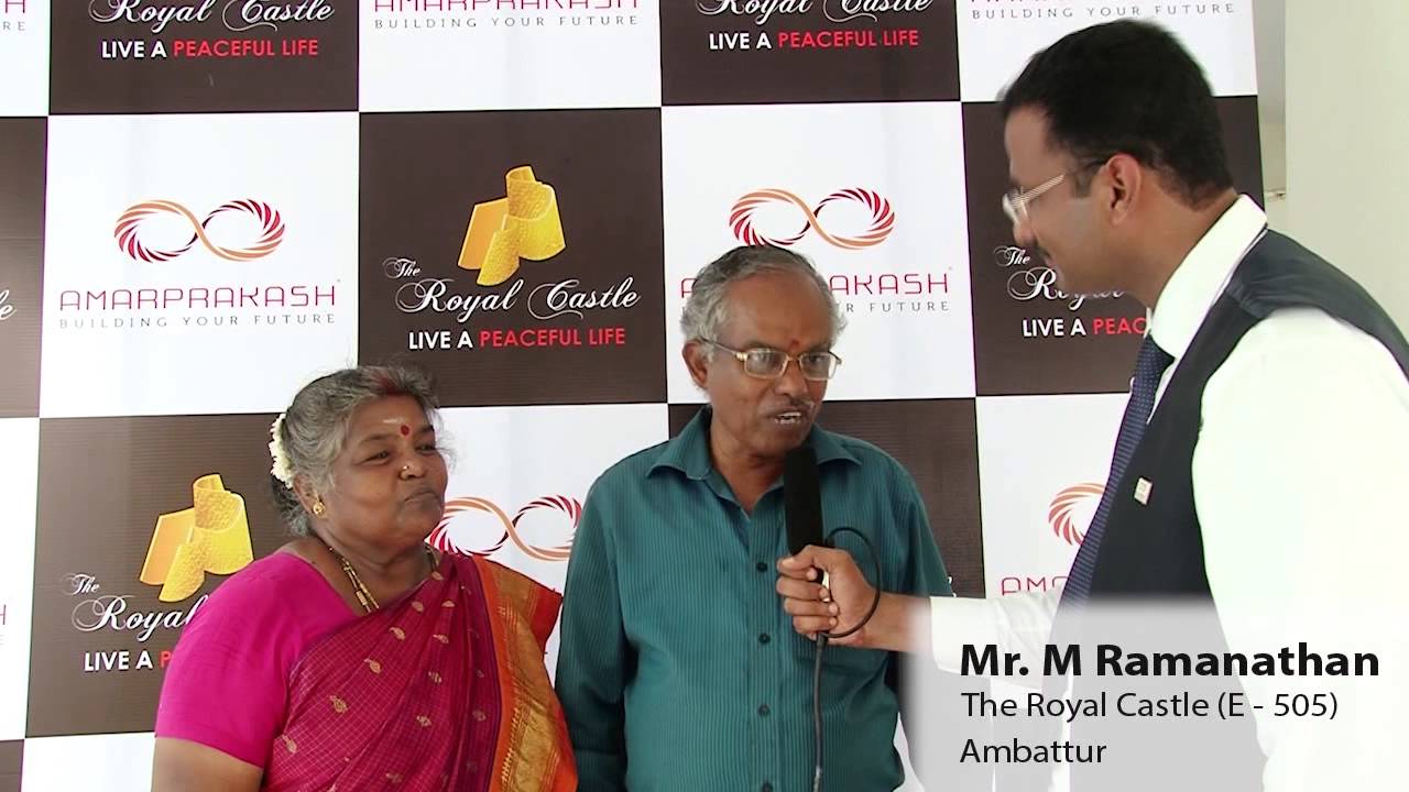 Mr.M.Ramanathan - Customer of TRC is thankful to get it on-time - YouTube