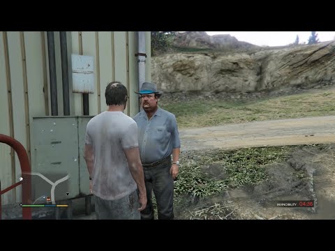 GTA 5: Trevor Taunting Farmers!