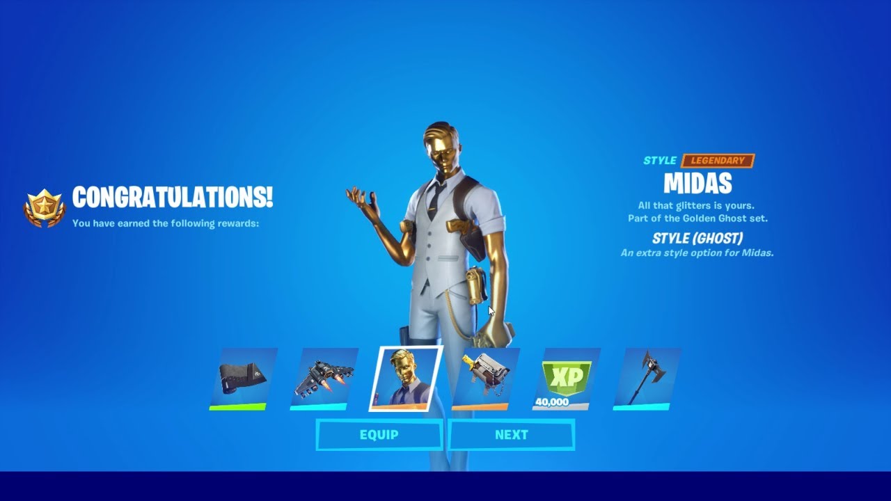 Fortnite - Completing Storm the agency & Unlocking ghost Midas - YouTube