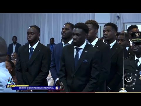 🚨 DÉCORATION DES LÉOPARDS À L’ORDRE DE CHEVALIERS DE LA RÉPUBLIQUE ! 🏅🇨🇩
