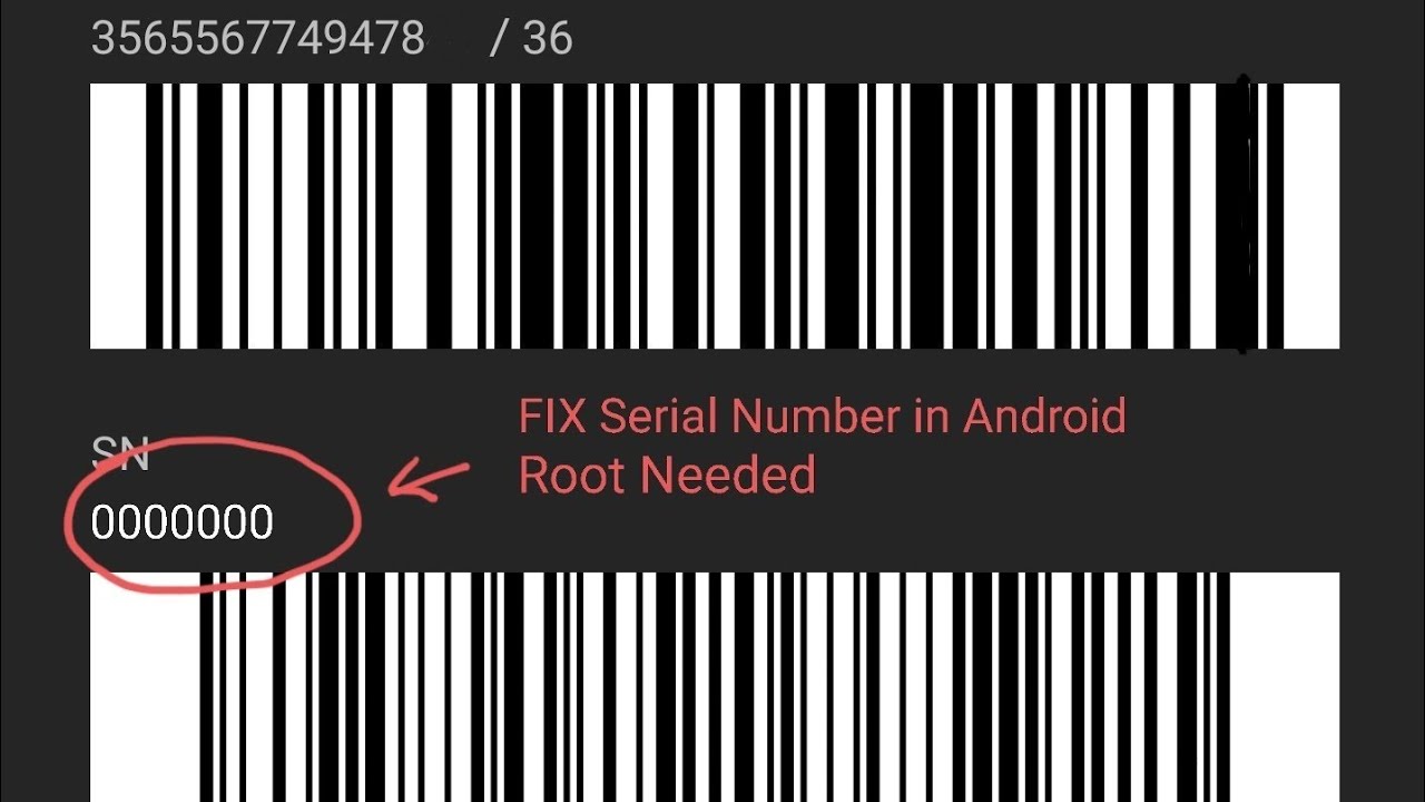 How to Repair Serial Number in Any Samsung Phone without pc - YouTube