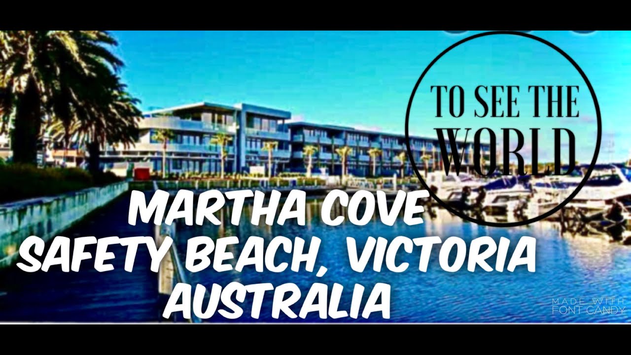 4K - Walking through Martha Cove, Safety Beach, Victoria, Australia ...