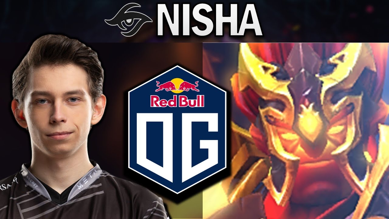 SECRET.NISHA EMBER SPIRIT VERSUS OG - DOTA 2 7.27 GAMEPLAY - YouTube