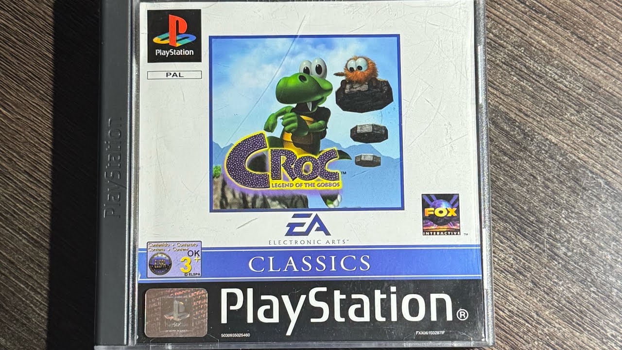 CROC LEGEND OF THE GOBBOS FOR PLAYSTATION (Unboxing) - YouTube