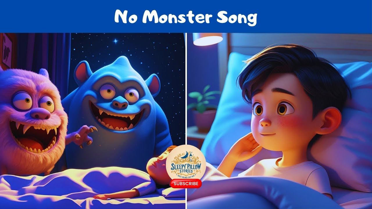 No Monsters Song | Nursery Rhymes | Kids Songs | Bedtime Songs ...